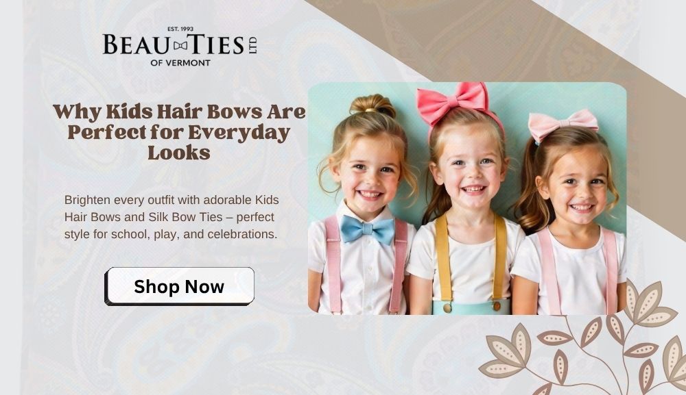 Why Kids Hair Bows Are Perfect for Everyday Looks – Beau Ties of Vermont