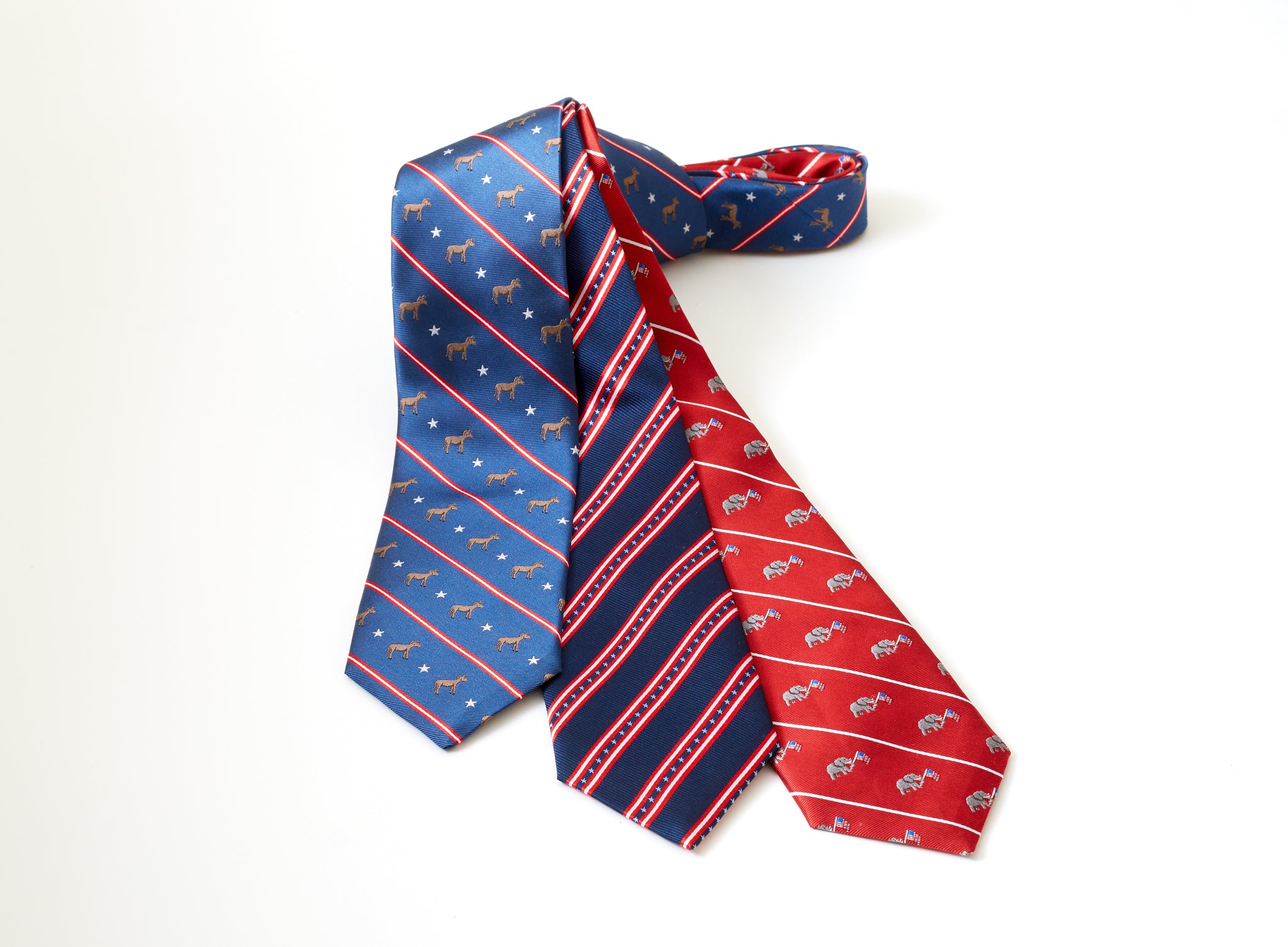 Republican Red Neckties by Beau Ties of Vermont