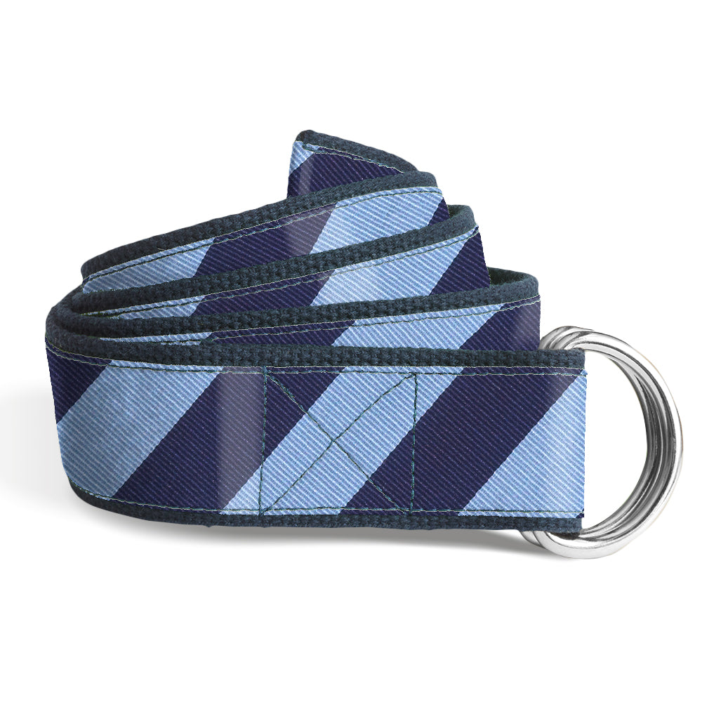 Academy Navy/Blue Women's D-Ring Belts by Beau Ties of Vermont