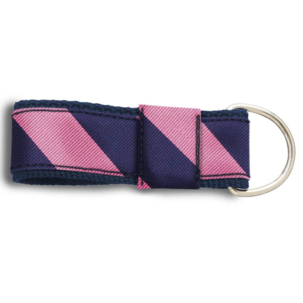 Academy Pink/Navy Key Fobs by Beau Ties of Vermont