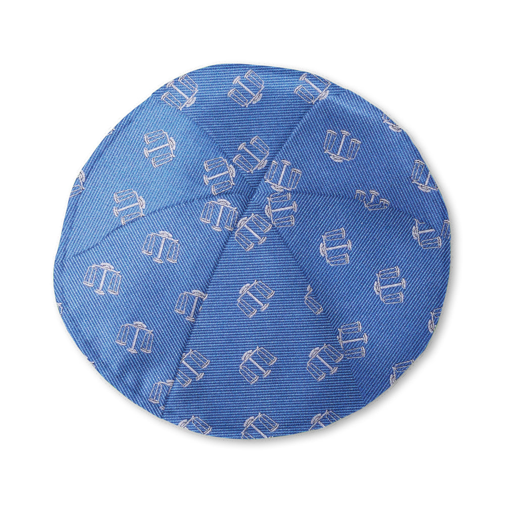 Atticus Blue Kippah by Beau Ties of Vermont