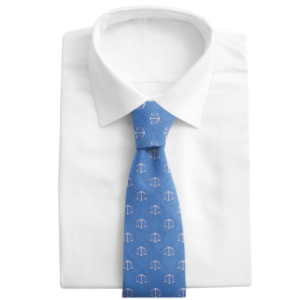 Atticus Blue Neckties by Beau Ties of Vermont