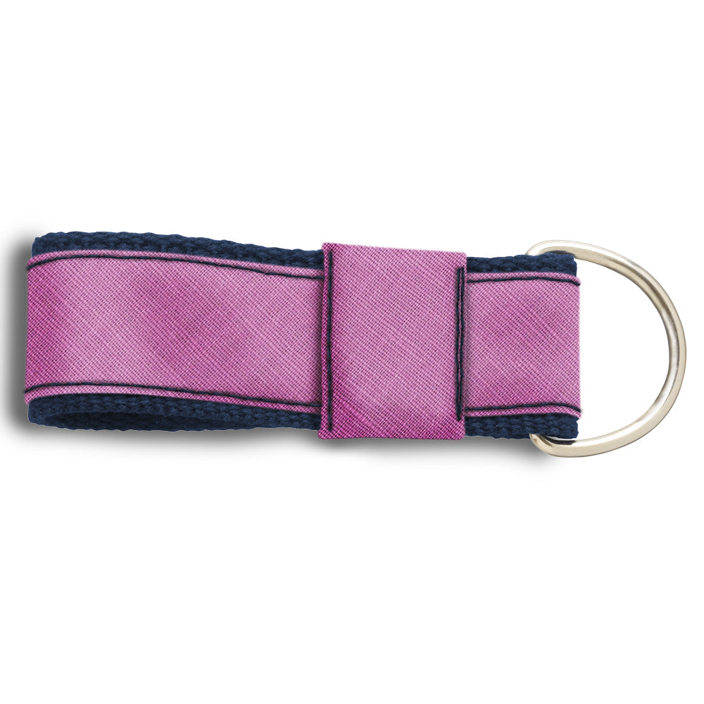 Solid Linen Lilac Key Fobs by Beau Ties of Vermont