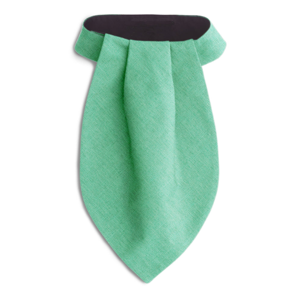 Solid Linen Mint Ascots by Beau Ties of Vermont