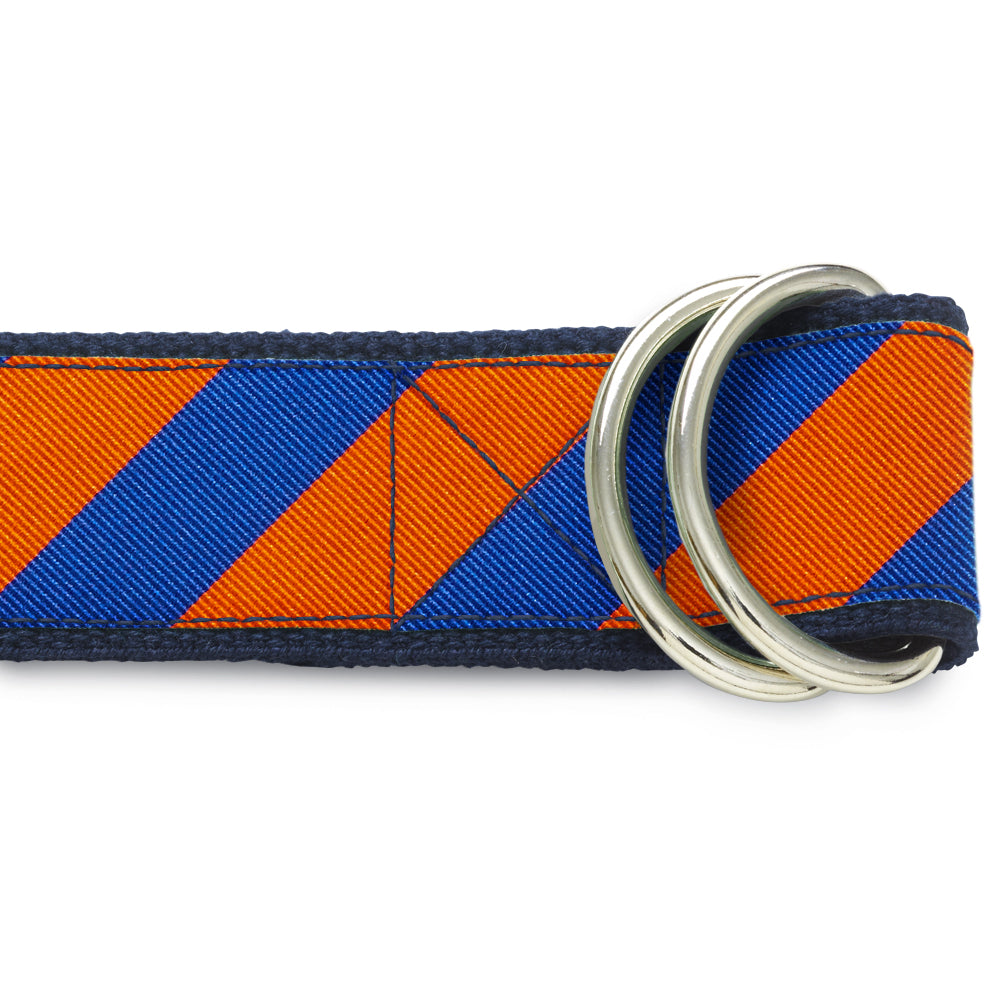 Collegiate Blue and Orange - D-Ring Belts – Beau Ties of Vermont