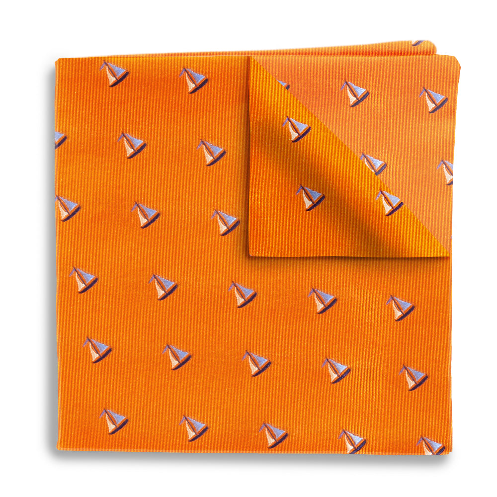 Coppersea Sloop Pocket Squares by Beau Ties of Vermont