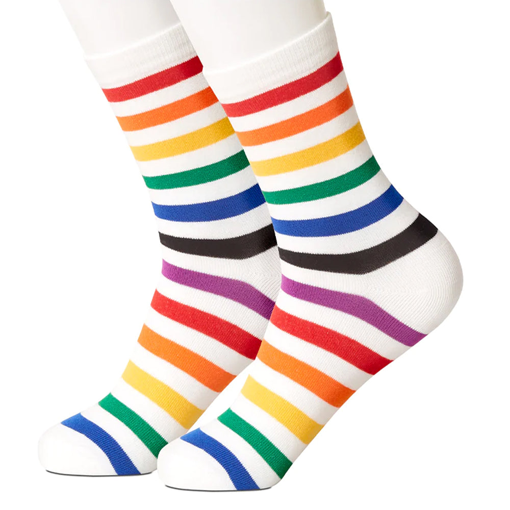 Crayon Stripe Women's Socks by Beau Ties of Vermont