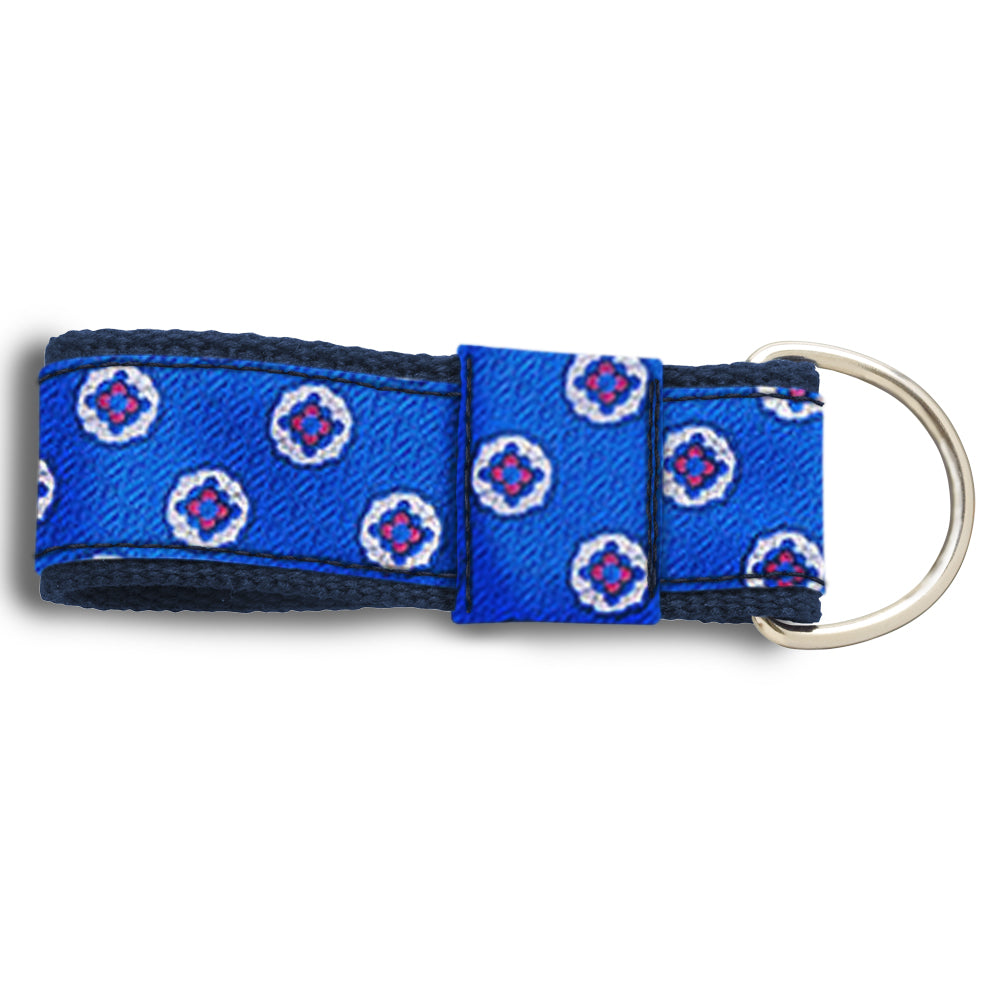 Florence Blue Key Fobs by Beau Ties of Vermont
