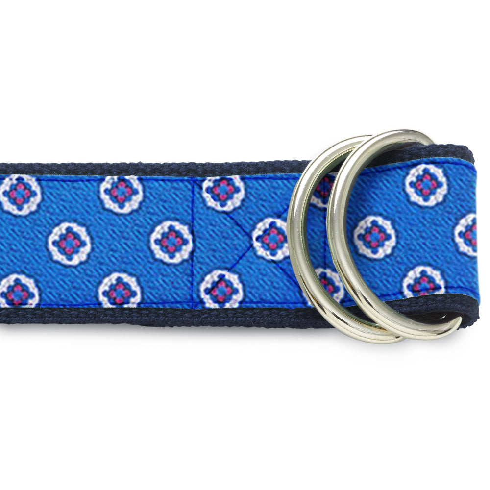 Florence Blue D-Ring Belts by Beau Ties of Vermont
