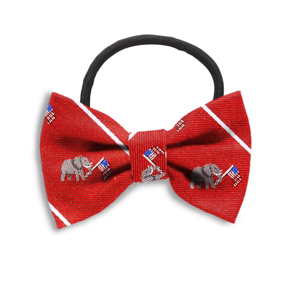 Republican Red Hair Bows by Beau Ties of Vermont