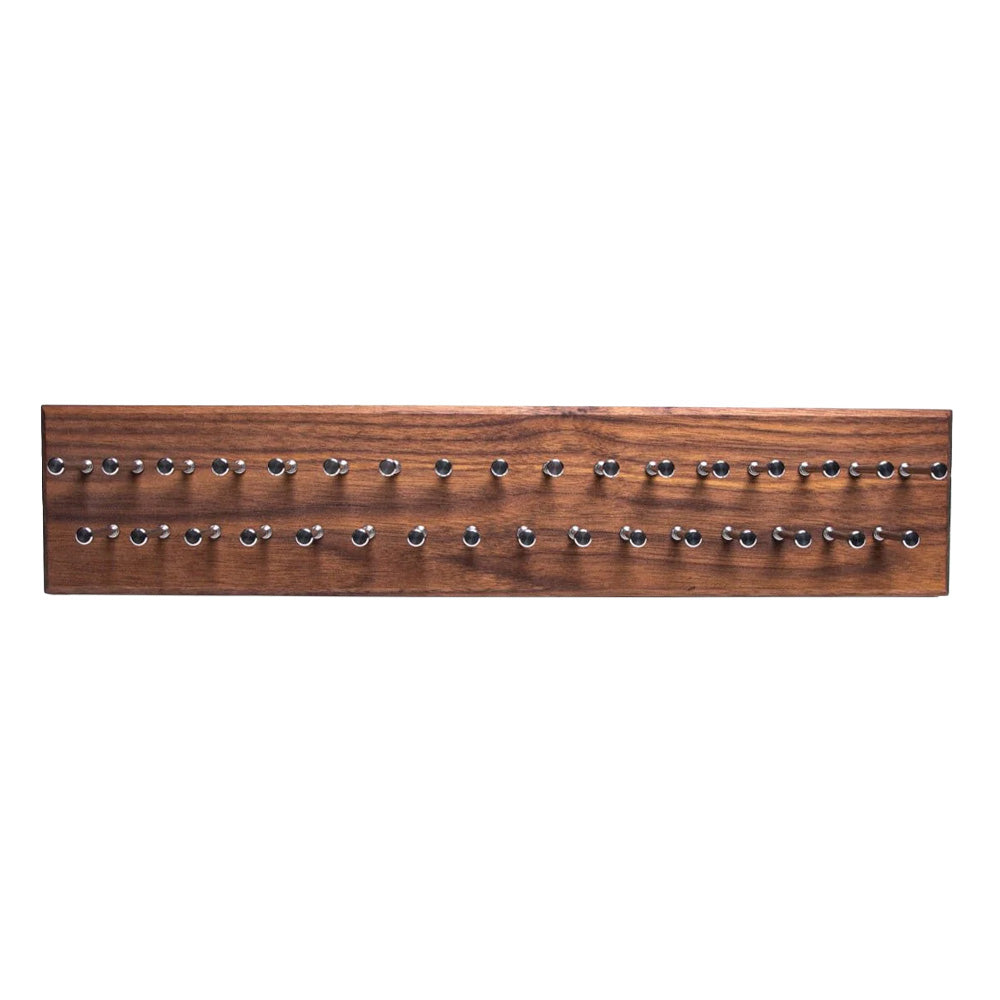 Handmade Walnut Tie Rack (18-Inch) by Beau Ties of Vermont