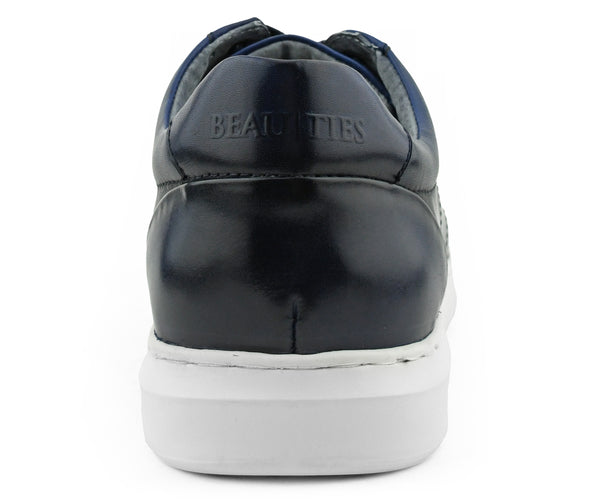 Anchor Blue Leather Shoes | Beau Ties of Vermont