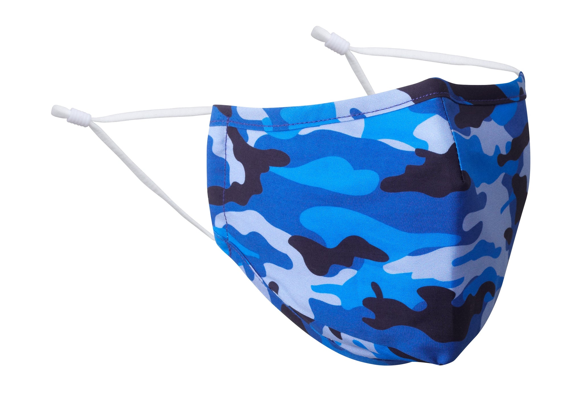 Camo Blue Face Mask – Beau Ties of Vermont