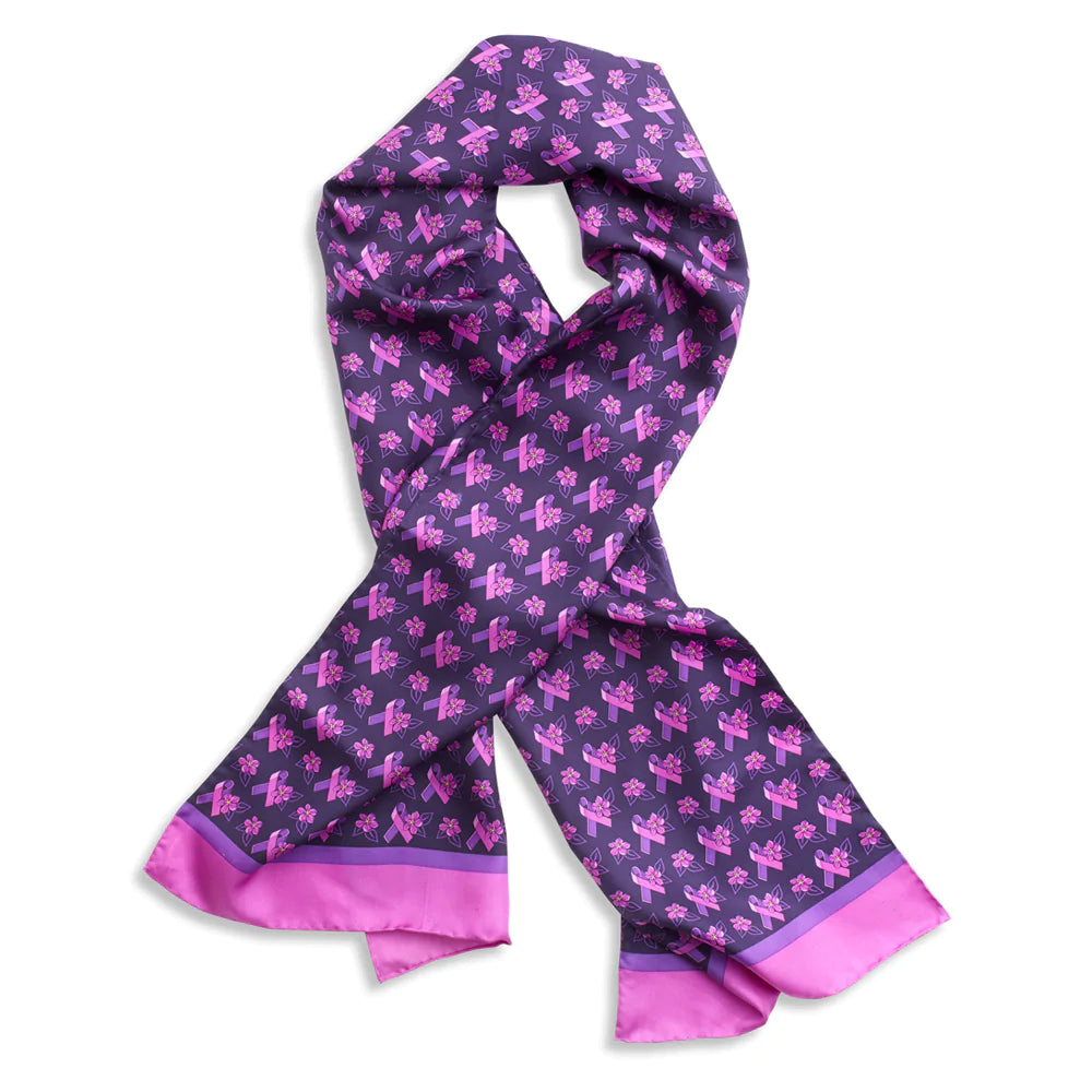 Forget-Me-Not Women's Silk Scarf – Beau Ties of Vermont
