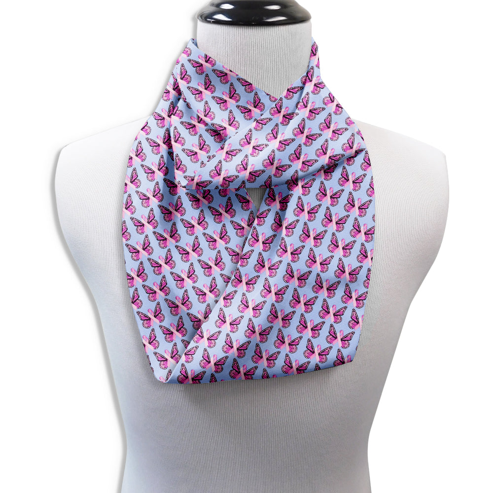 Papillon Pink Infinity Scarf | Beau Ties of Vermont